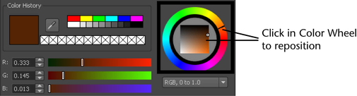 Creating shading materials for objects