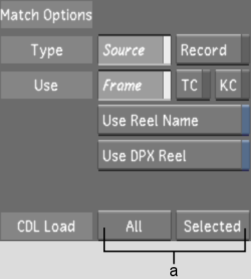 Loading CDL Data in the EDL Panel
