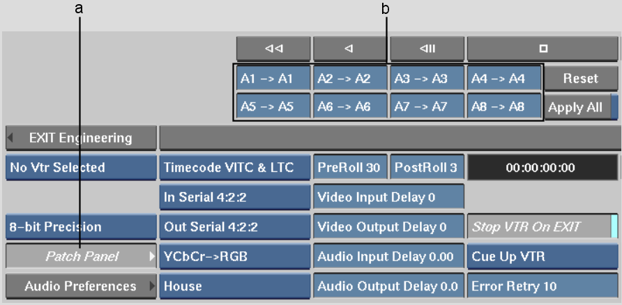Audio Track Patching