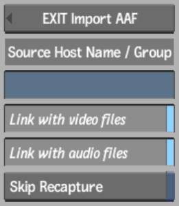 Importing AAF Files